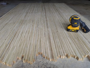 HOW TO MAKE AN AFFORDABLE WOOD SLAT WALL - Simply Aligned Home