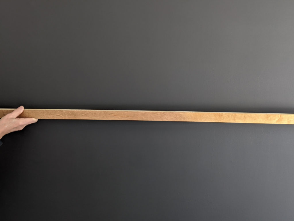 HOW TO MAKE AN AFFORDABLE WOOD SLAT WALL - Simply Aligned Home
