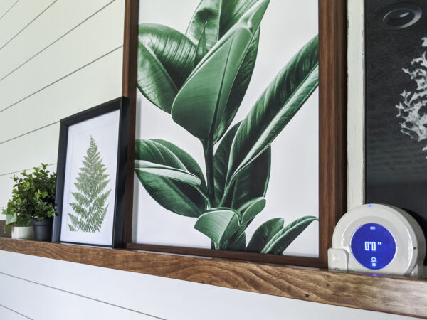 HOW TO MAKE A PICTURE LEDGE - Simply Aligned Home