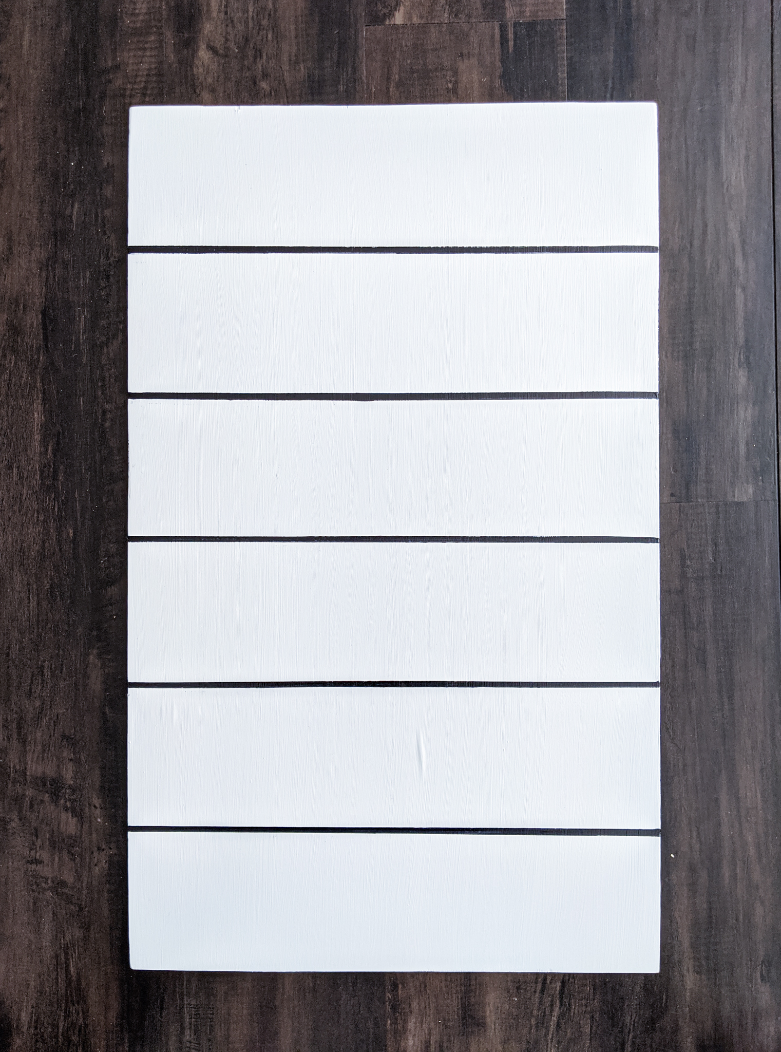 FAUX SHIPLAP SIGN MADE WITH A SHARPIE - Simply Aligned Home