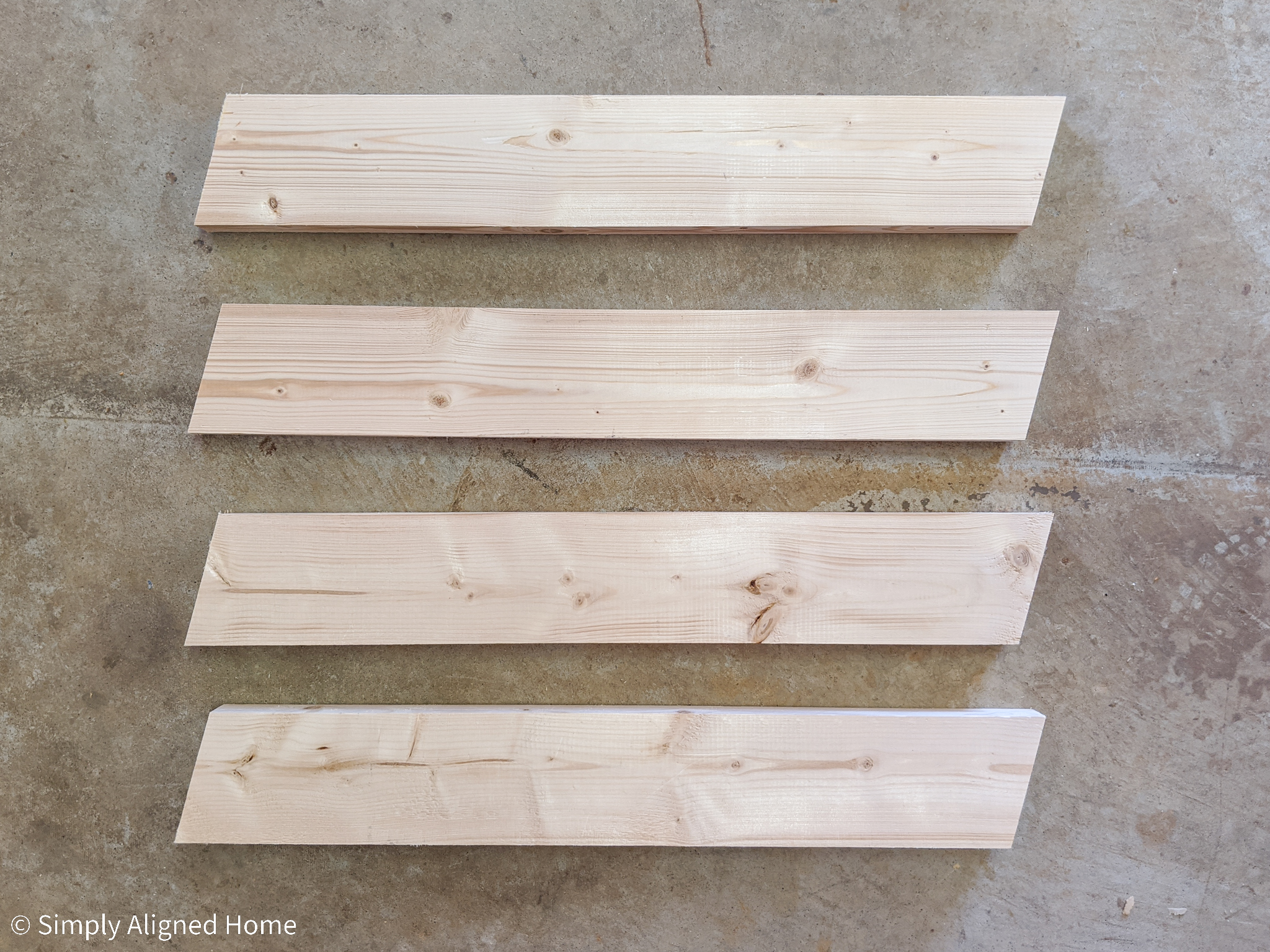 SIMPLE AND ELEGANT DIY ENTRYWAY TABLE - Simply Aligned Home