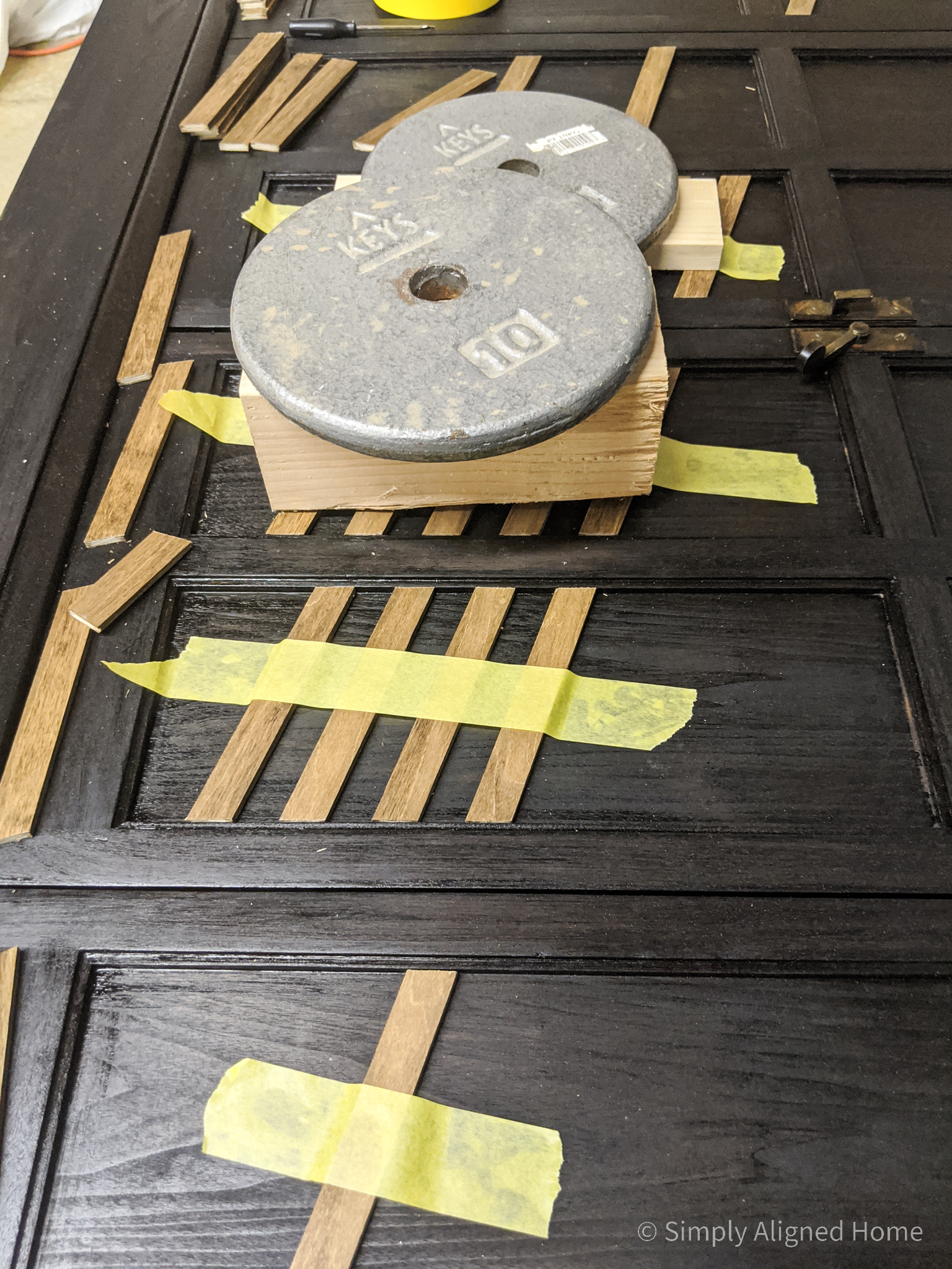 FURNITURE REFRESH WITH DIY WOOD SLAT ACCENT - Simply Aligned Home