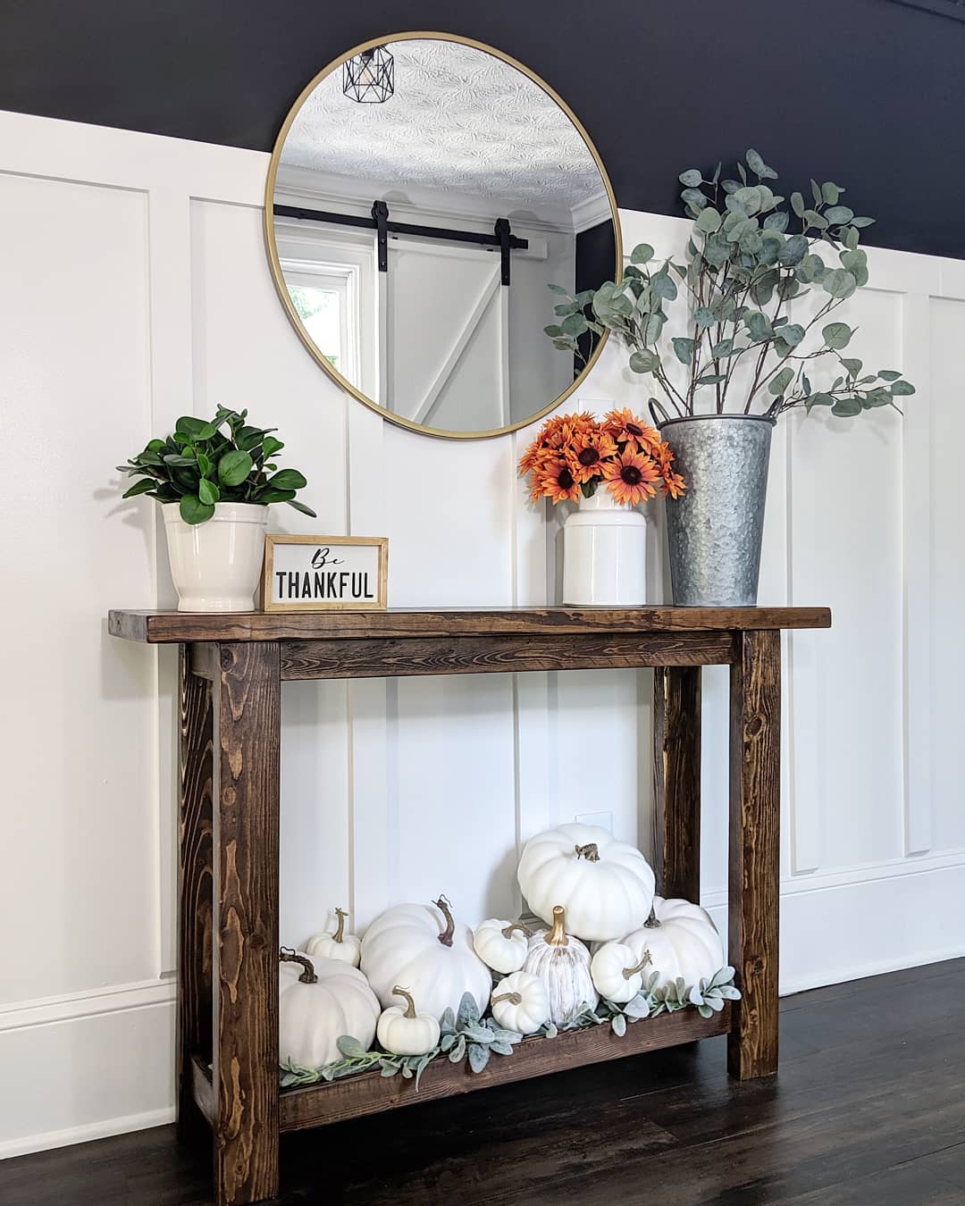 SIMPLE AND ELEGANT DIY ENTRYWAY TABLE - Simply Aligned Home