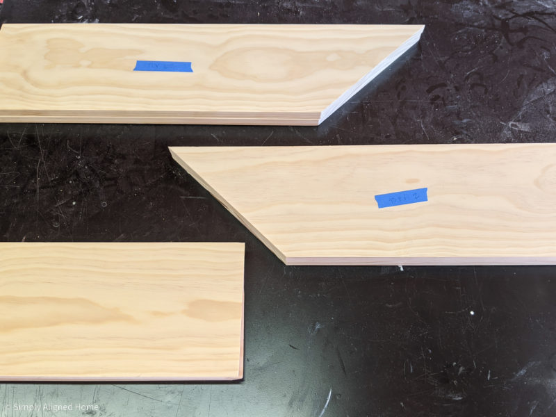 DIY CORNER FLOATING SHELF BOX - Simply Aligned Home