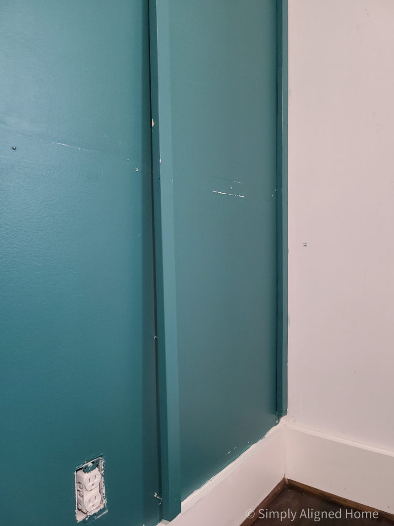 HOW TO REMOVE AN ACCENT WALL AND REPAIR DRYWALL DAMAGE - Simply Aligned ...