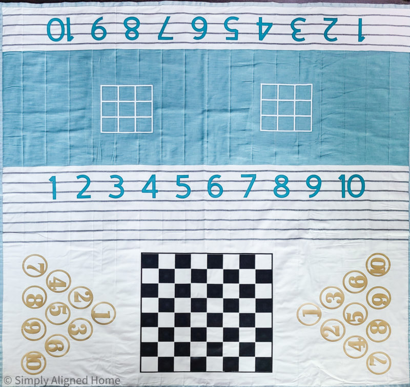 HOW TO MAKE A FUN AND SIMPLE OUTDOOR ACTIVITY MAT - Simply Aligned Home