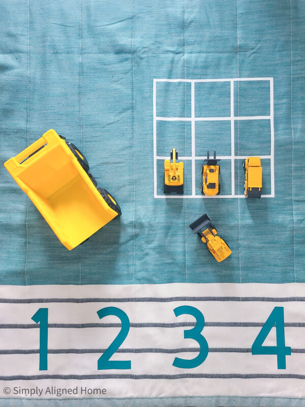 HOW TO MAKE A FUN AND SIMPLE OUTDOOR ACTIVITY MAT - Simply Aligned Home