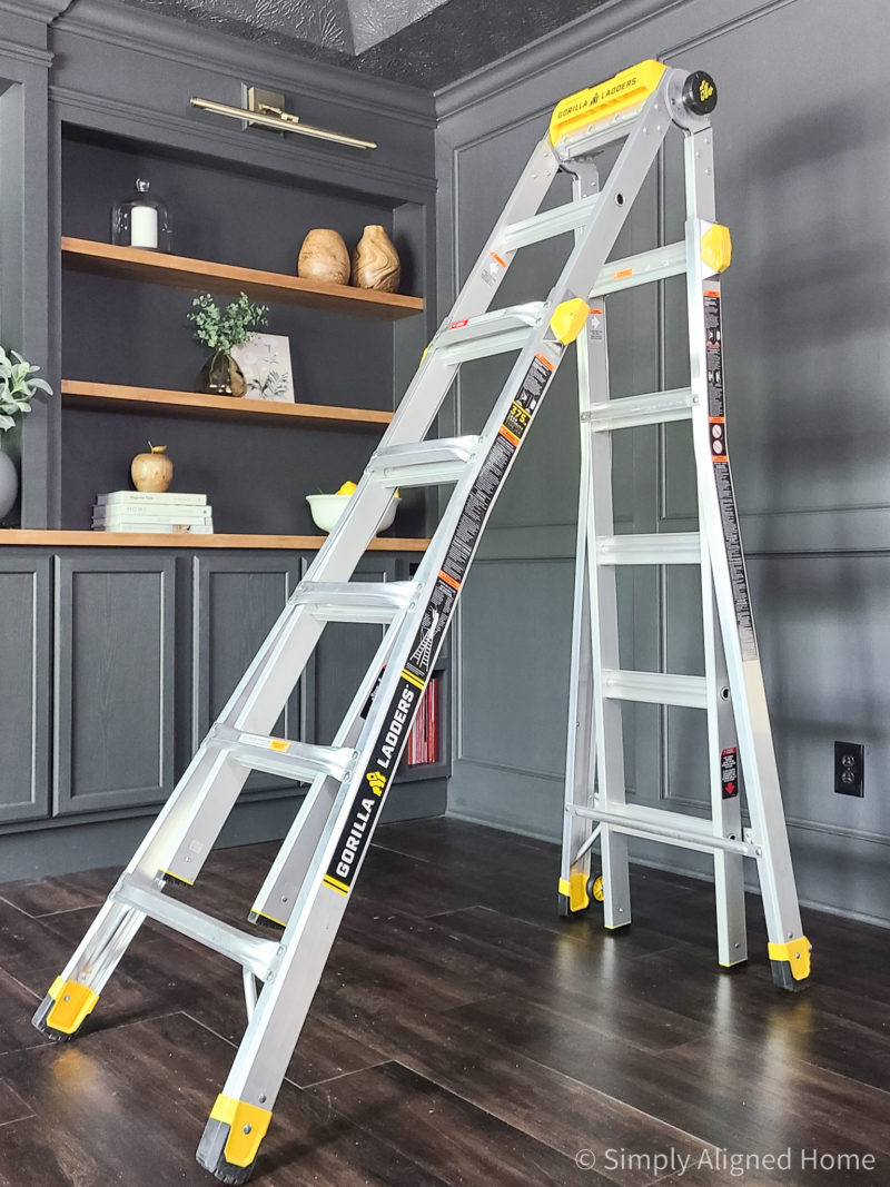 ENTRYWAY REFRESH WITH GORILLA LADDERS ALUMINUM DUAL PLATFORM LADDER ...