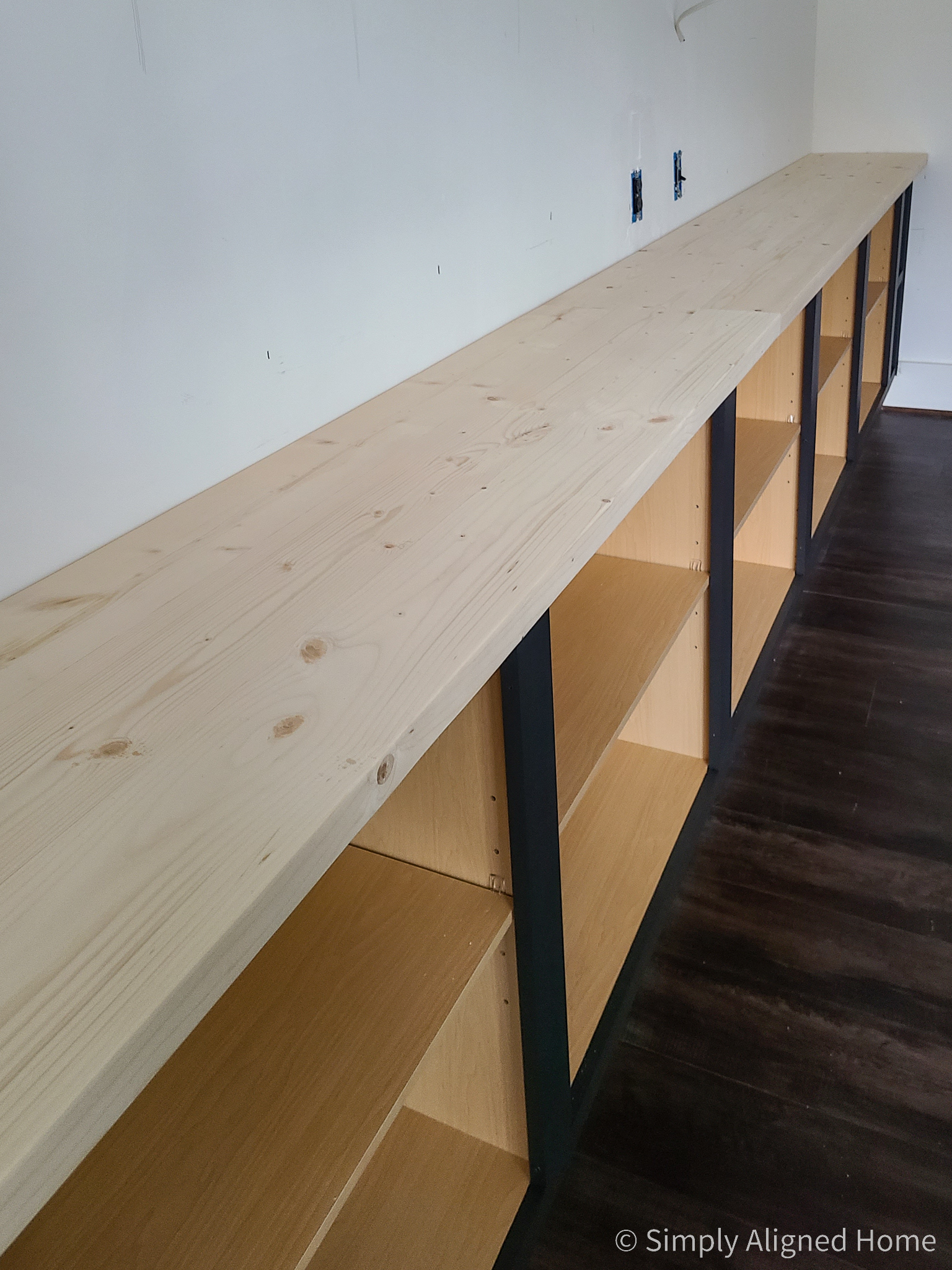 CUSTOM BUILT-IN: HOW TO INSTALL BASE CABINETS - Simply Aligned Home