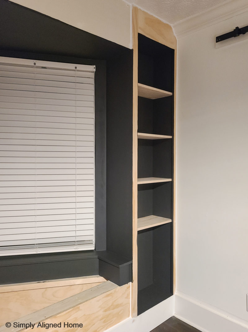 HOW TO BUILD A MODERN BAY WINDOW BENCH WITH STORAGE - PART II - Simply ...