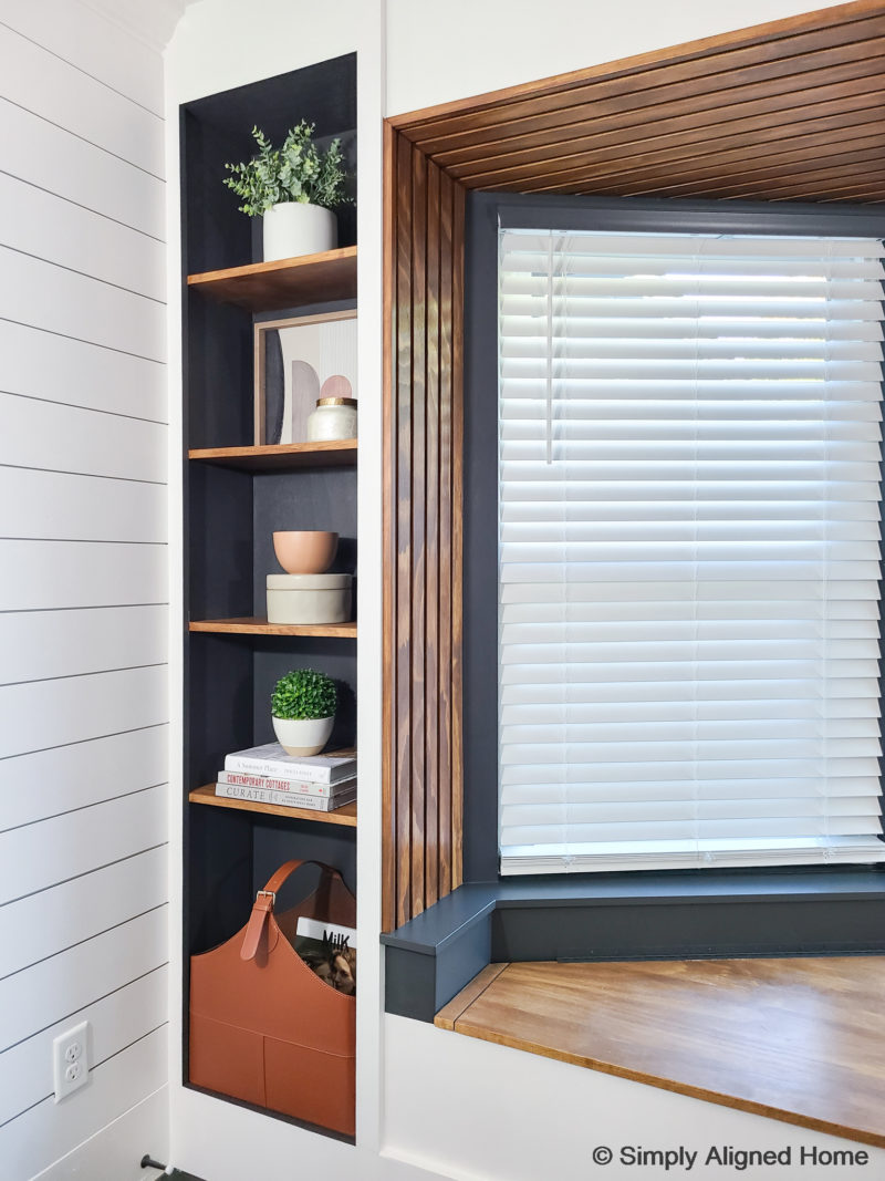 HOW TO BUILD A MODERN BAY WINDOW BENCH WITH STORAGE - PART II - Simply ...