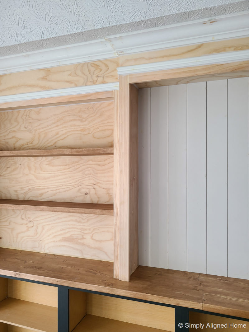 CUSTOM BUILT-IN: HOW TO FINISH WITH TRIM AND PAINT - Simply Aligned Home