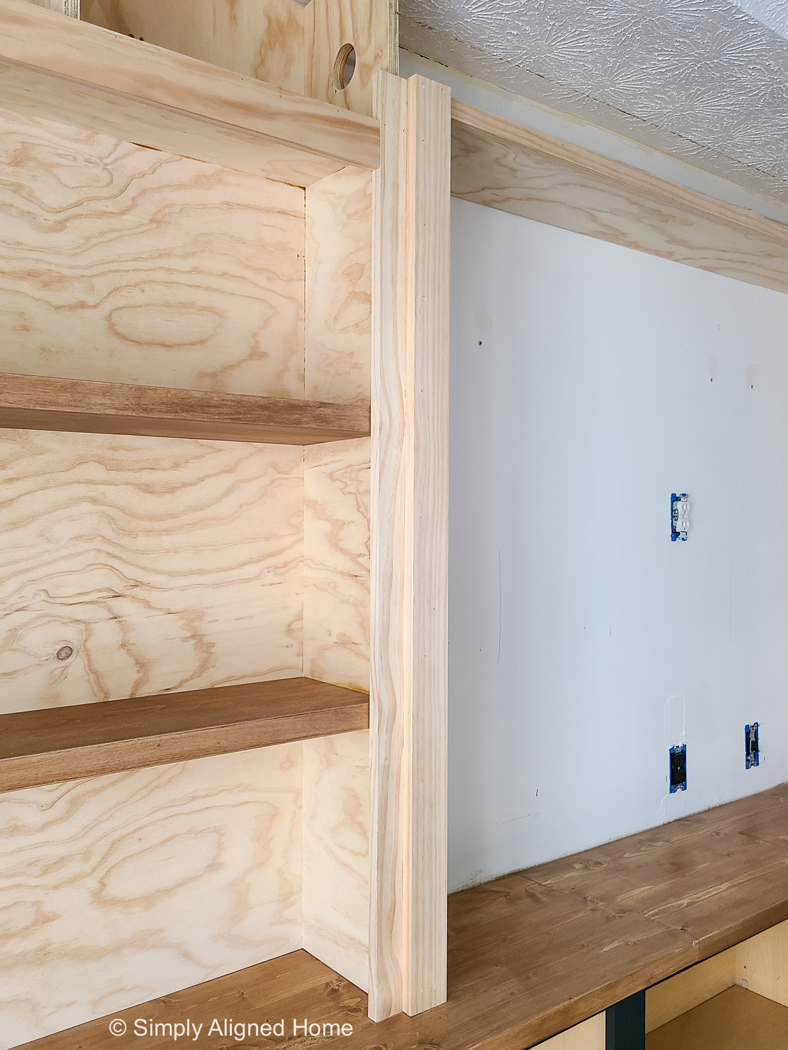 CUSTOM BUILT-IN: HOW TO FINISH WITH TRIM AND PAINT - Simply Aligned Home