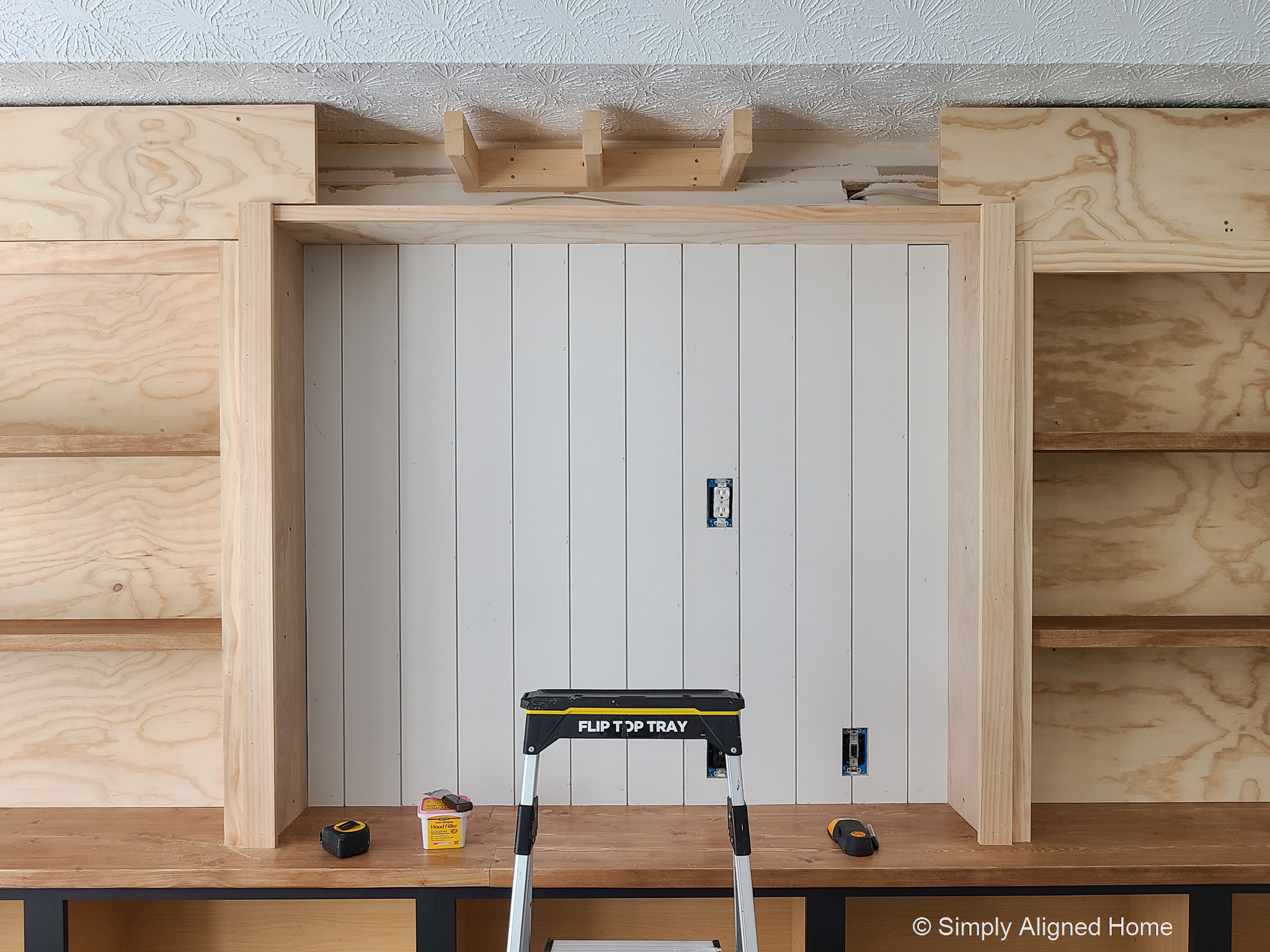 CUSTOM BUILT-IN: HOW TO FINISH WITH TRIM AND PAINT - Simply Aligned Home