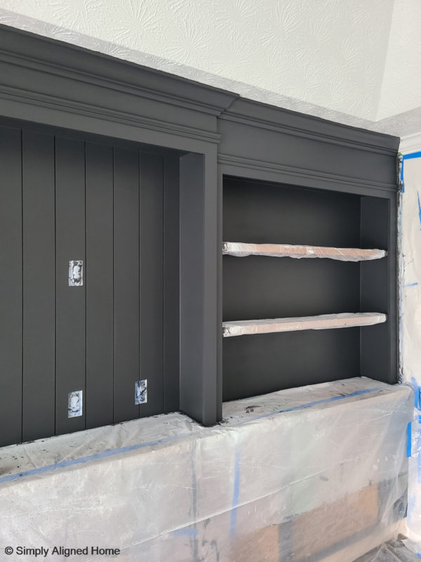 CUSTOM BUILT-IN: HOW TO FINISH WITH TRIM AND PAINT - Simply Aligned Home