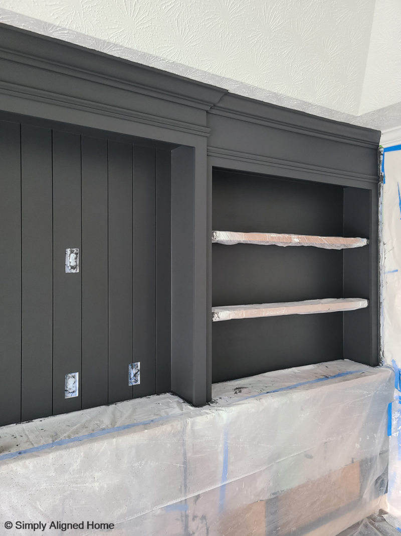CUSTOM BUILT-IN: HOW TO FINISH WITH TRIM AND PAINT - Simply Aligned Home