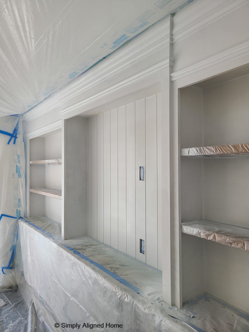 CUSTOM BUILT-IN: HOW TO FINISH WITH TRIM AND PAINT - Simply Aligned Home