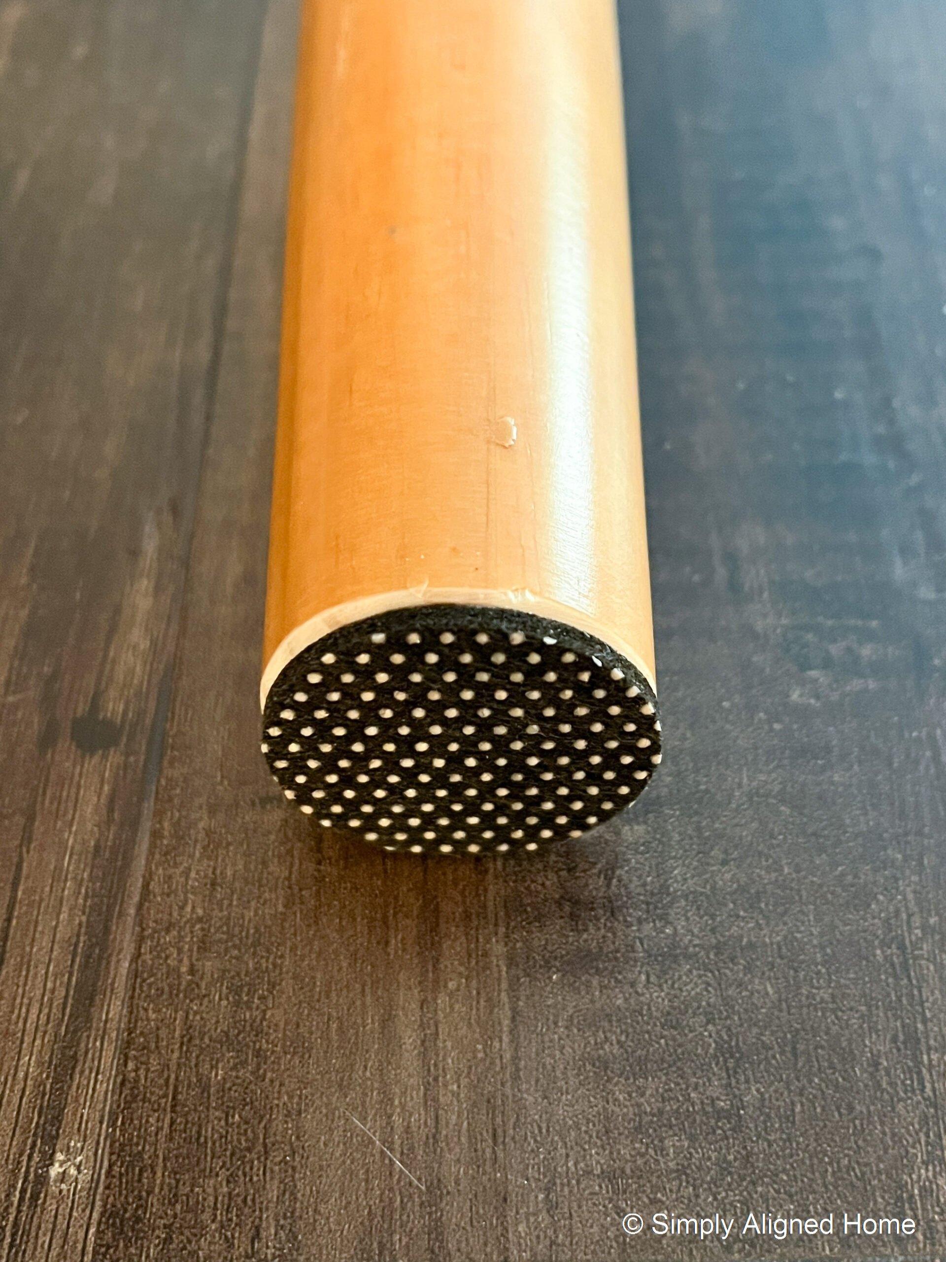 HOW TO MAKE A KIDS TABLE FROM A DINING TABLE - Simply Aligned Home