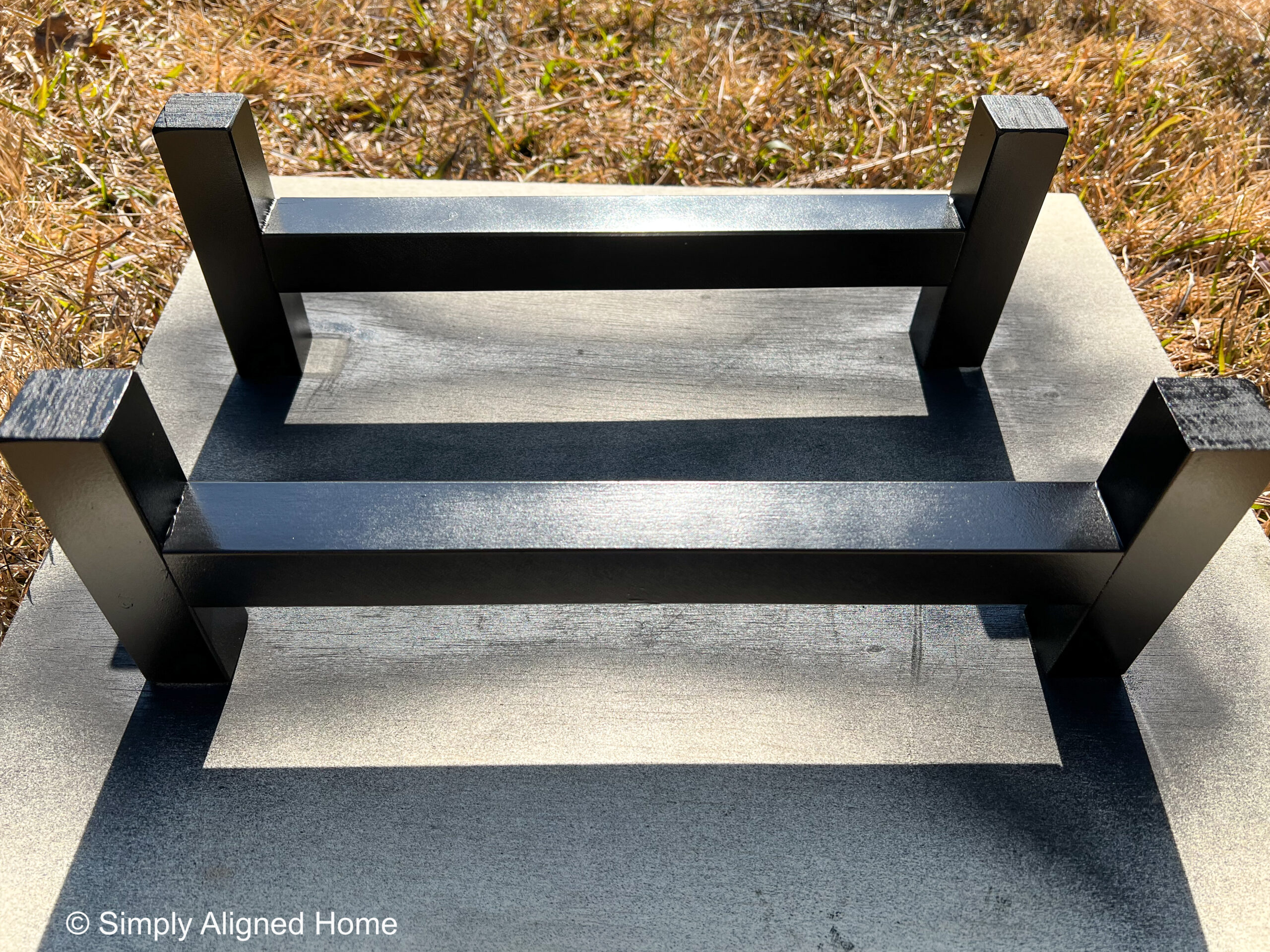 HOW TO MAKE A FLUTED SIDEBOARD WITH MARBLE EPOXY TOP - Simply Aligned Home