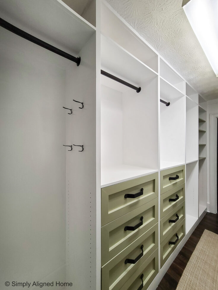HOW TO DESIGN A CUSTOM DIY CLOSET - Simply Aligned Home