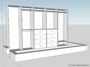 HOW TO DESIGN A CUSTOM DIY CLOSET - Simply Aligned Home