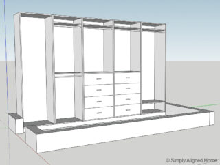 HOW TO DESIGN A CUSTOM DIY CLOSET - Simply Aligned Home