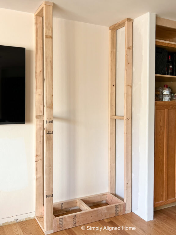 DIY ELECTRIC FIREPLACE BUILT-IN: How to Frame and Install the Fireplace ...