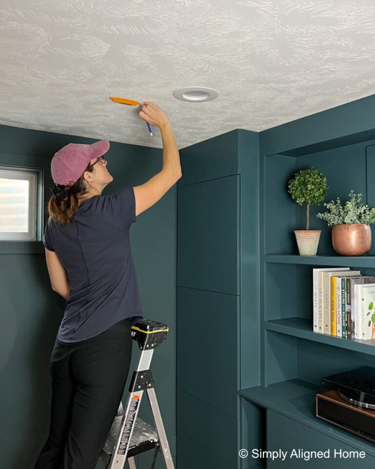 How I Elevated My Basement by Installing Armstrong WoodHaven Ceiling ...