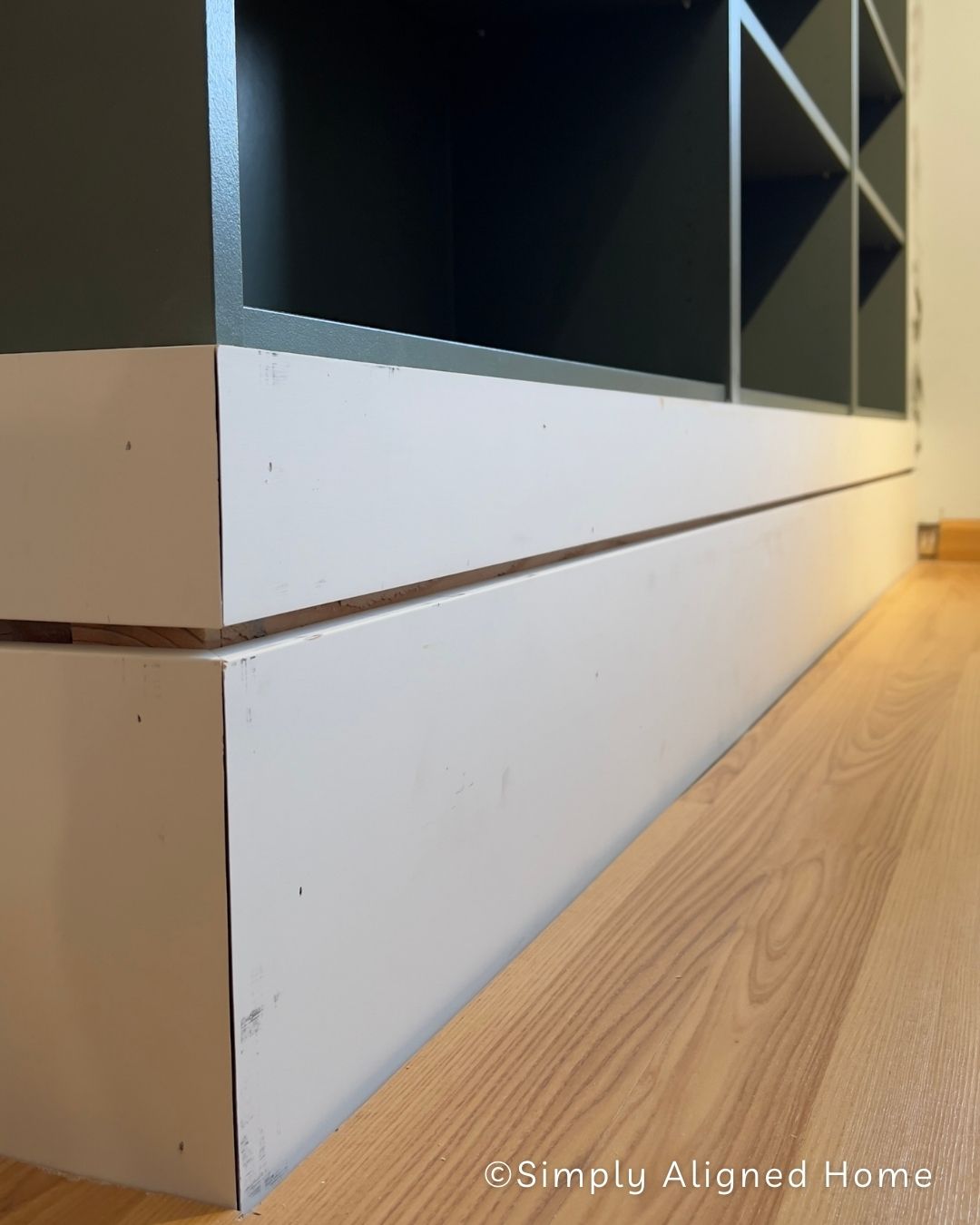 IKEA Billy Bookcase Hack: Office Built-Ins Tutorial - Simply Aligned Home