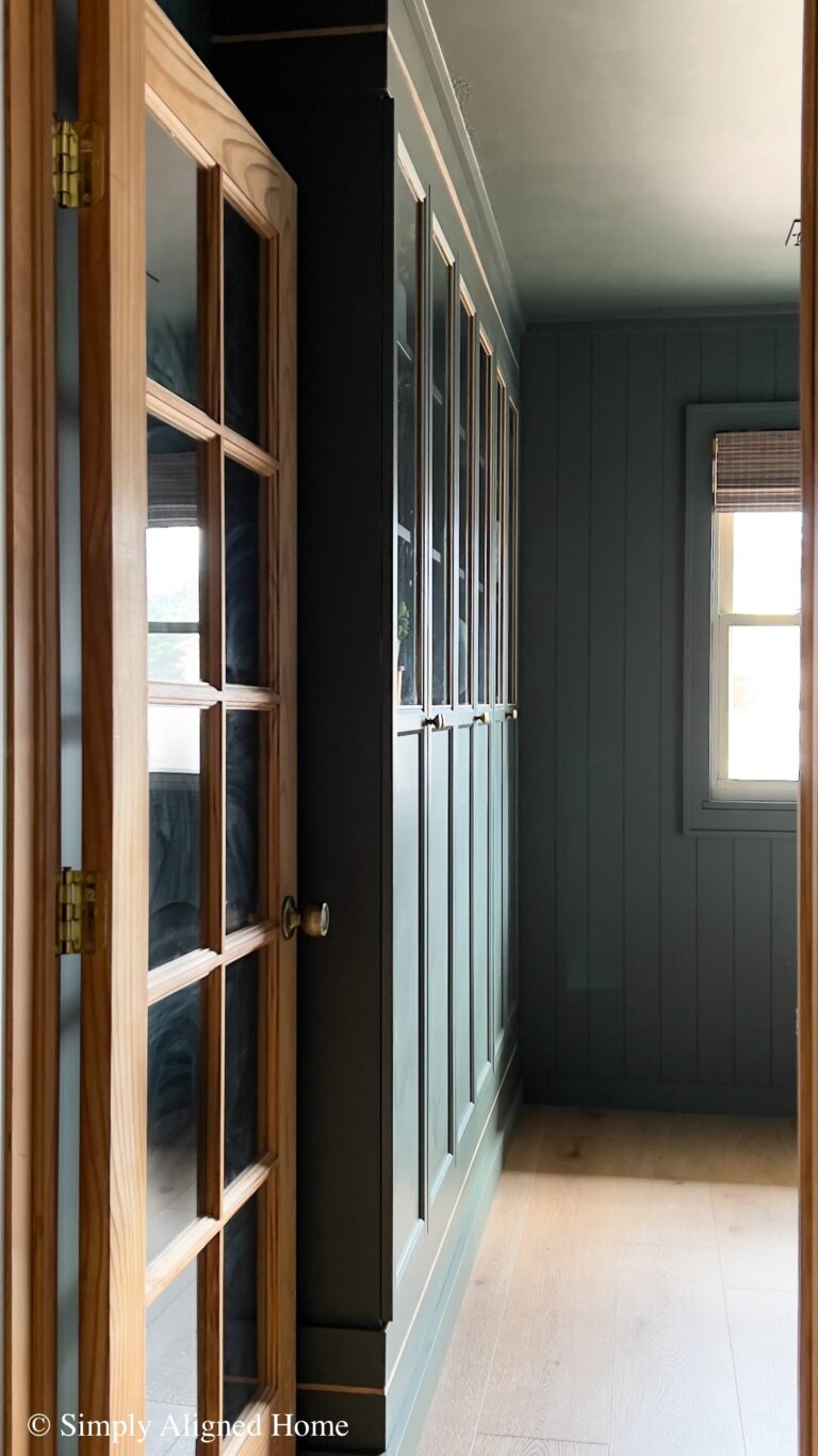 IKEA Billy Bookcase Hack: Office Built-Ins Tutorial - Simply Aligned Home