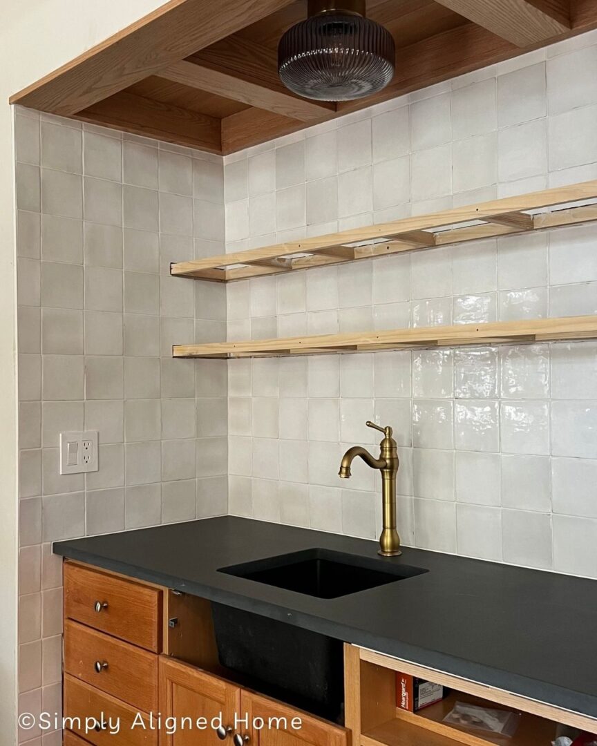 Wet Bar Renovation: Before And After - Simply Aligned Home