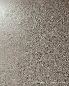 How To Skim Coat Textured Walls: DIY Smooth Walls - Simply Aligned Home
