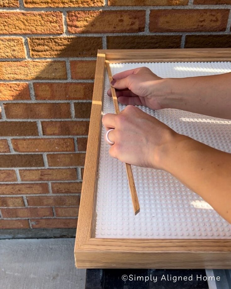 DIY Large Lego Tray: Quick And Simple Build - Simply Aligned Home