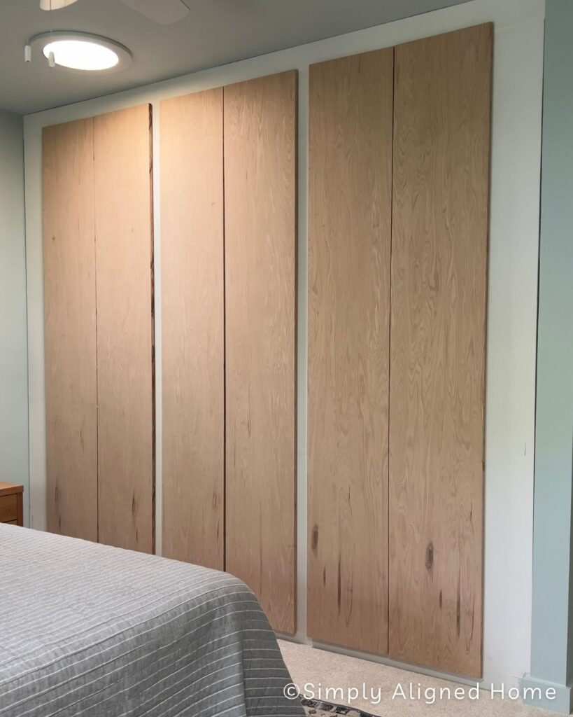 DIY IKEA Pax Closet Hack Featuring Custom Slatted Doors - Simply ...