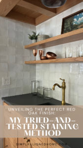 Unveiling the Perfect Red Oak Finish: My Tried-and-Tested Staining ...