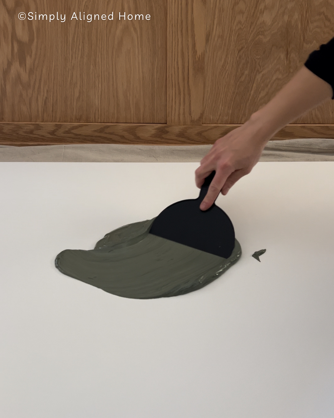 Easy and Affordable DIY Joint Compound Textured Wall Art - Simply ...