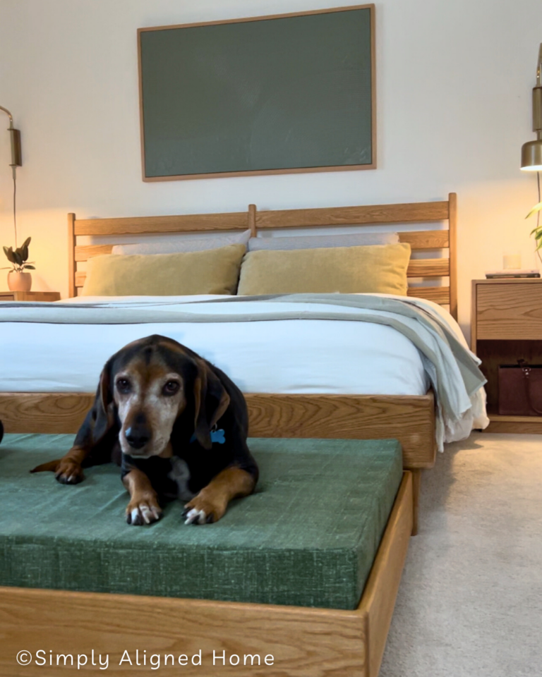 How To Build A Extra Large Elevated Dog Bed - Simply Aligned Home