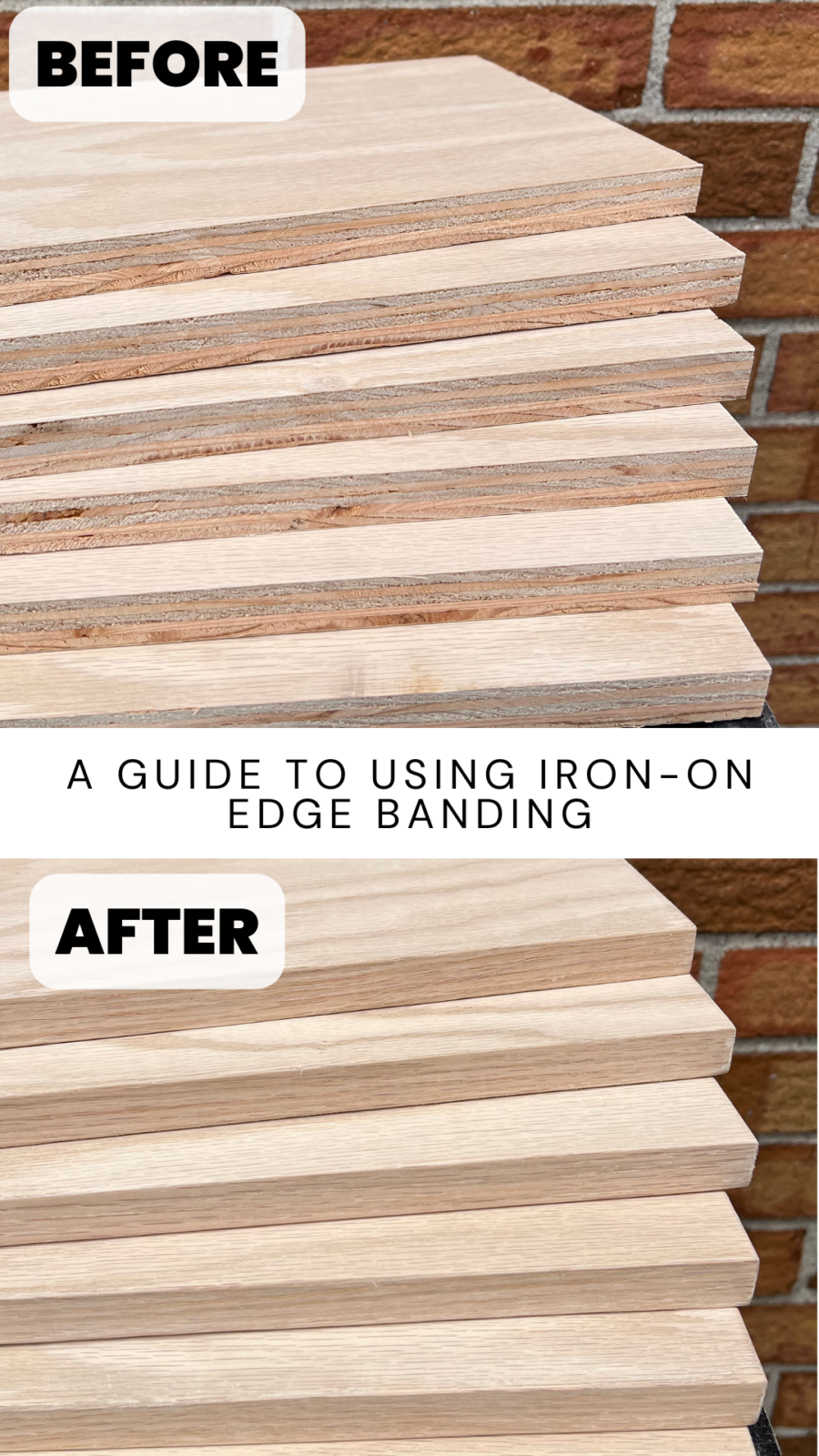 Covering Plywood Edges: A Guide To Using Iron-On Edge Banding - Simply ...