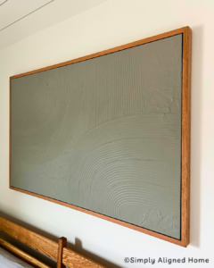 Easy and Affordable DIY Joint Compound Textured Wall Art - Simply ...