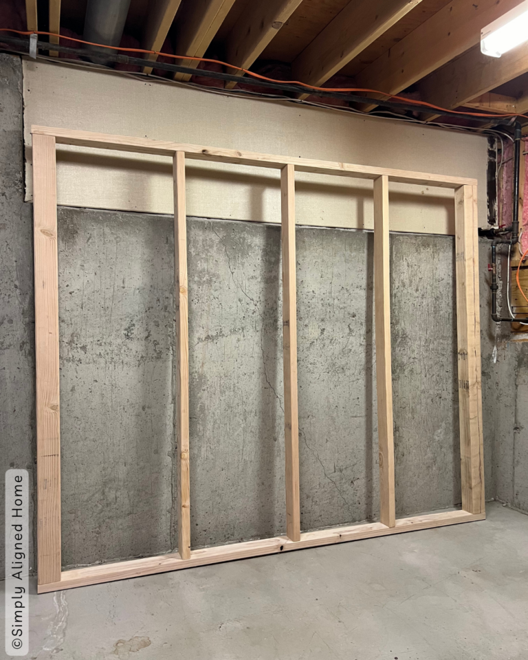 How To Build A DIY Tote Storage Rack - Simply Aligned Home