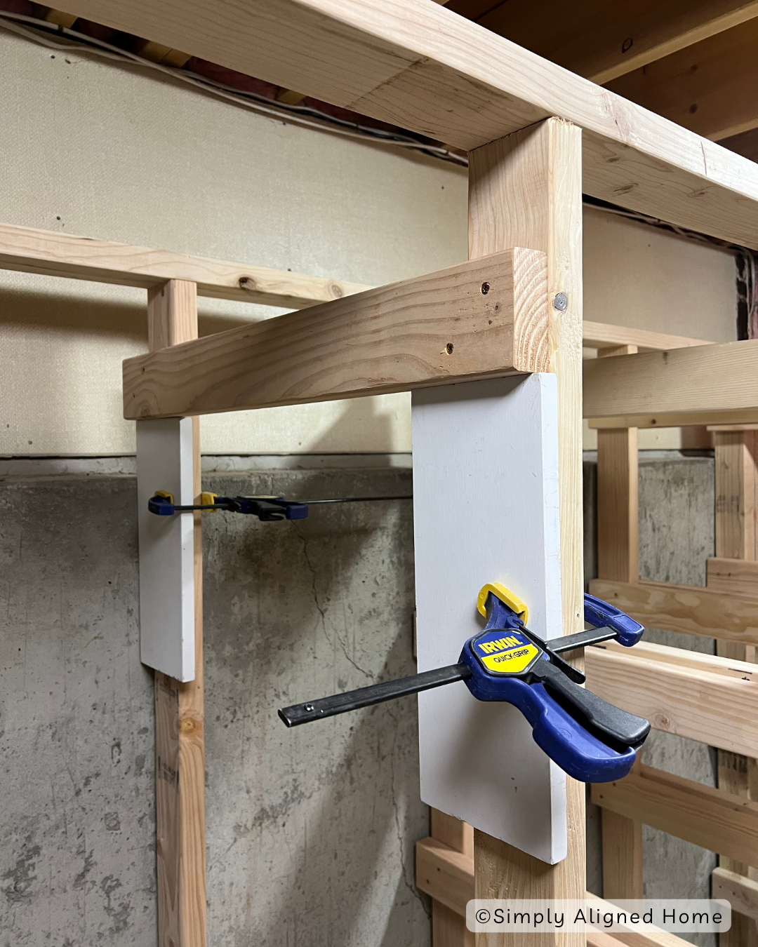 How To Build A DIY Tote Storage Rack - Simply Aligned Home