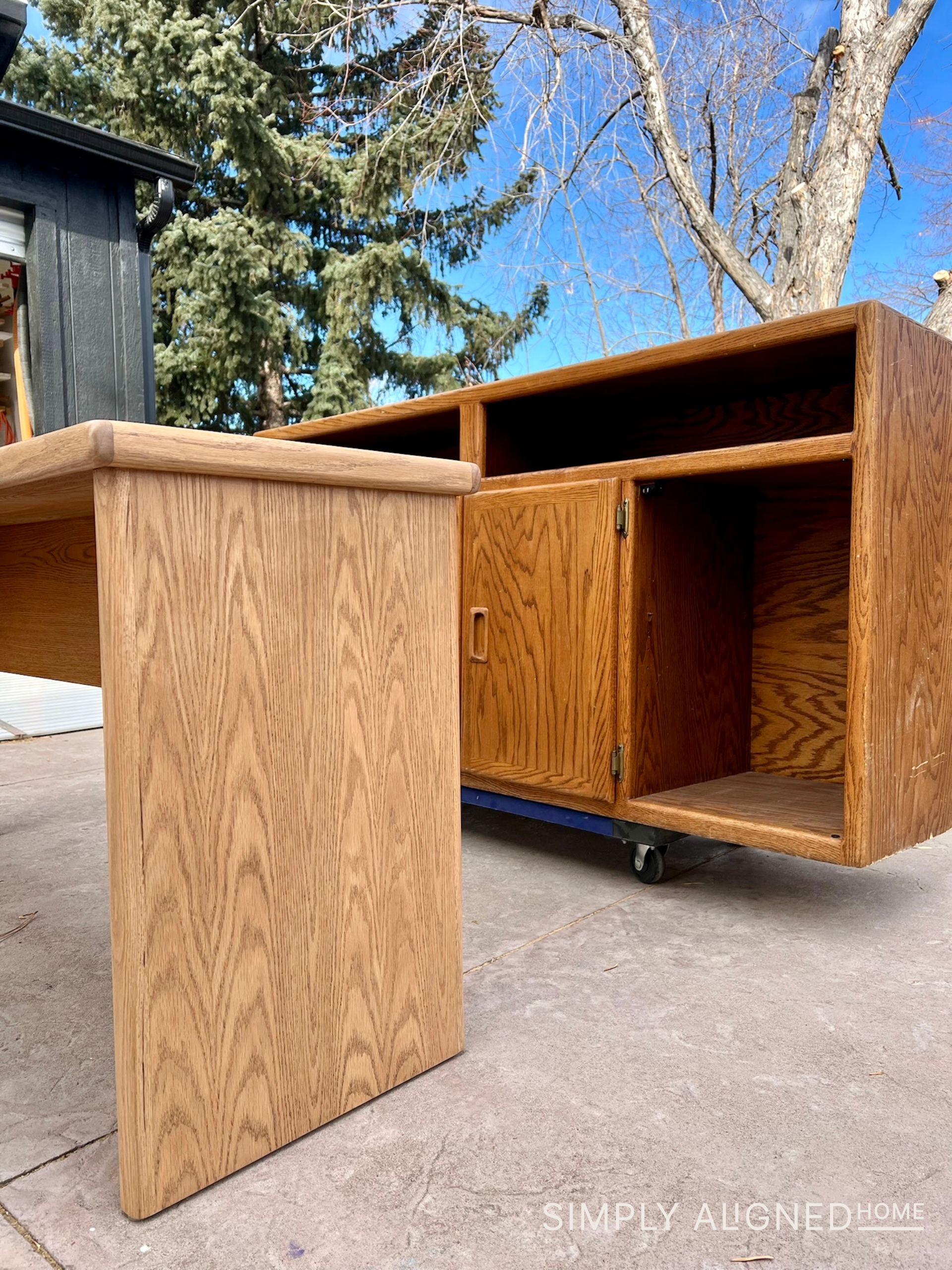 DIY Office Desk Makeover