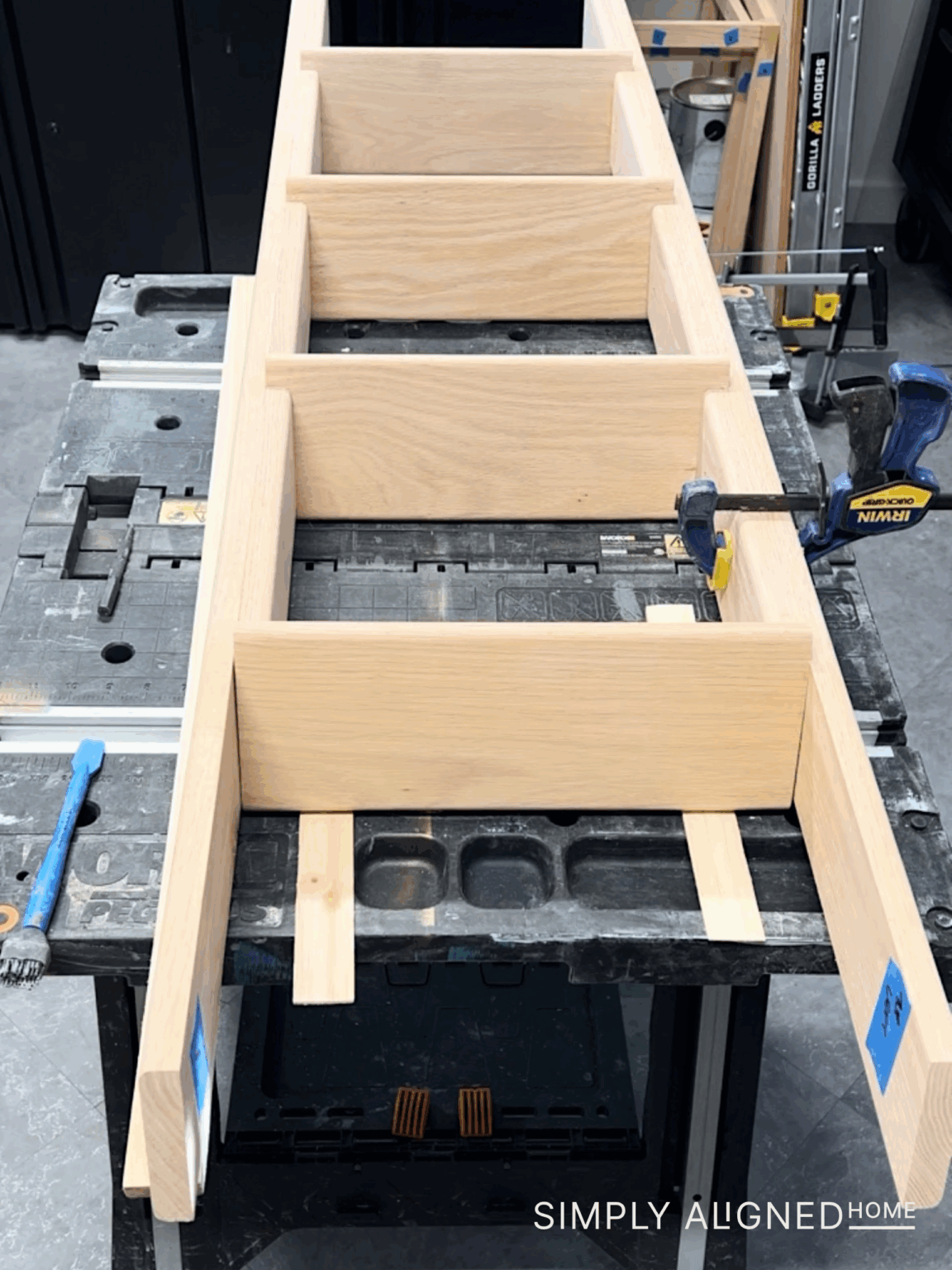 How to Build a Queen Loft Bed from Scratch - Simply Aligned Home